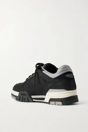 Axel Arigato Onyx Suede And Leather Sneakers