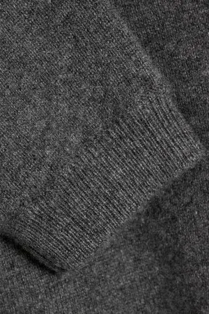 Alice + Olivia Cropped Cashmere-blend Cardigan With Ribbed Trims