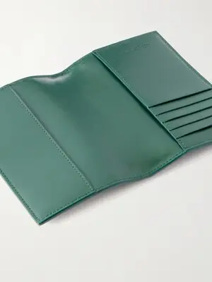 Bottega Veneta Cassette Intrecciato Leather Passport Case