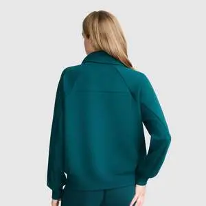 Champion Quarter- Zip Pullover - Deep Teal