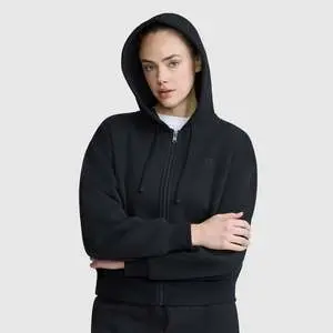Champion Cropped Zip-up Hoodie