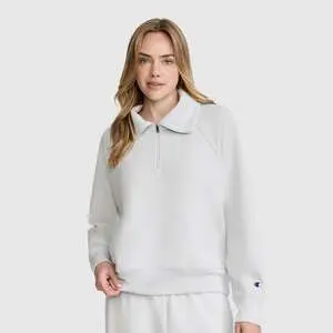Champion Quarter- Zip Pullover - Dawn Blue