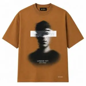 CHIC URBAN Blurred Identity Oversized T-shirt