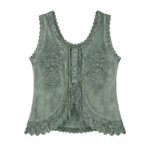 MUCHE & MUCHETTE Cannes Top - Green