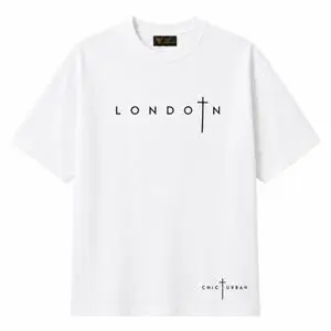 CHIC URBAN London Grace Oversized T-shirt - White