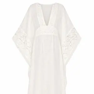 MUCHE & MUCHETTE Kanan Maxi Cover Up - White