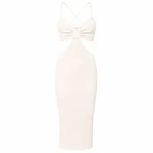CHIARELLA Neutrals Sunny Chic Dress Ecru - Beige