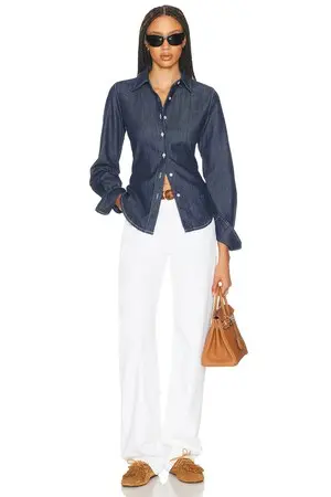 HELSA Fitted Denim Shirt