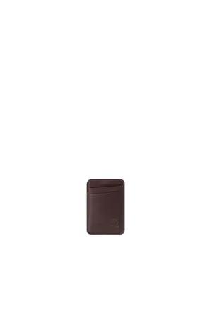 Brunello Cucinelli Grained Leather Magnetic Card Holder