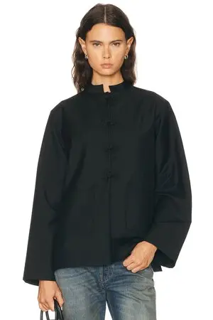 RÓHE Pankou Closure Top - Black