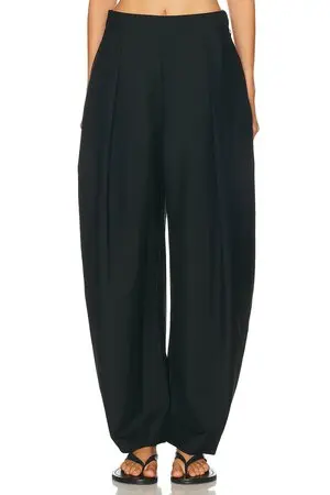 RÓHE Puck Sculptural Tailored Trouser - Black