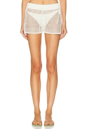 SOLID & STRIPED Solid & Striped The Charlie Short In White