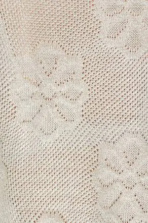 SIEDRES Poli Metallic Knit Cardigan