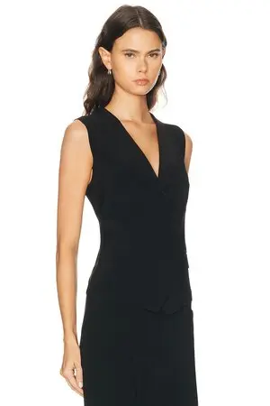Norma Kamali Lapel Vest
