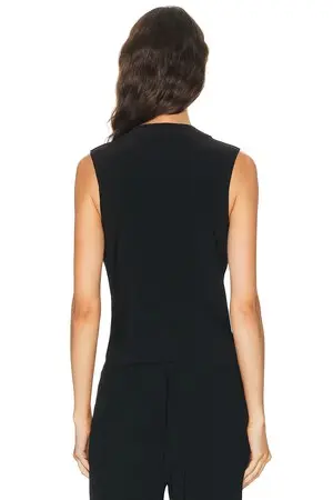 Norma Kamali Lapel Vest