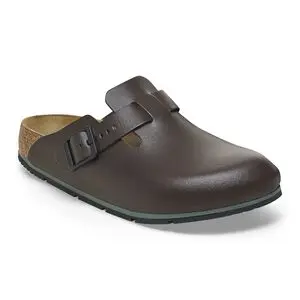 BIRKENSTOCK Boston Pro Natural Leather - Soft Java