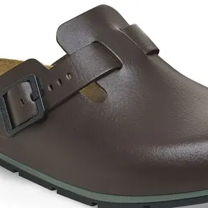 BIRKENSTOCK Boston Pro Natural Leather - Soft Java