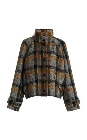 Simkhai Virelle Wool-blend Jacket - Grey