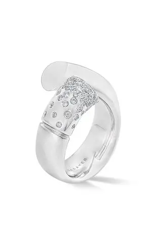 TABAYER Oera 18k Gold Diamond Ring - White