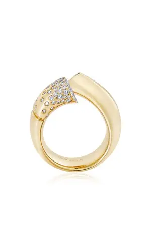TABAYER Oera 18k Gold Diamond Ring - Yellow