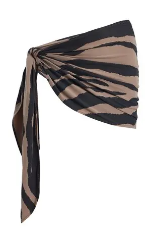TROPIC OF C Souk" Wrap Skirt - Animal