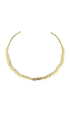Sylvia Toledano Bianca Golden Brass Necklace