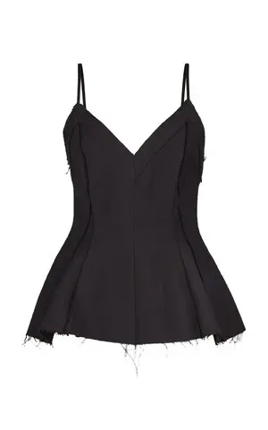 Rachel Comey Layley Cotton-Blend Top Black