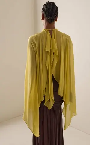 DE LA VALI Mia Chiffon Top