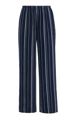 FAVORITE DAUGHTER The Everything Crepe Wide-leg Pants - Stripe
