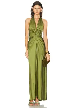 A.L.C. Mabel Gown In Olive