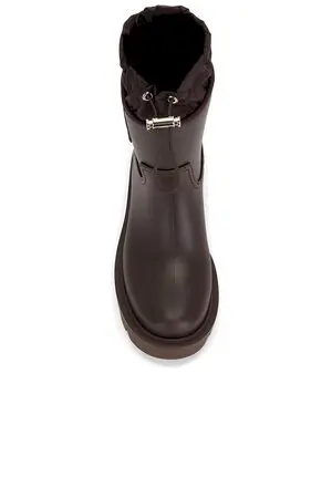 Moncler Kickstream Rainboot - Chocolate