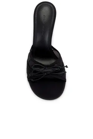 Amina Muaddi Eleonora 95 Lace Slipper Mule