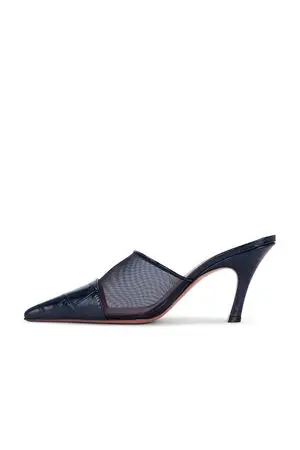 Amina Muaddi Jamie 80 Mesh Mule