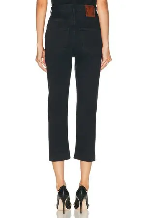 Valentino Garavani Cropped Straight Leg Jeans