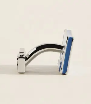 BABETTE WASSERMAN LONDON Rhodium-plated Cassette Tape Cufflinks