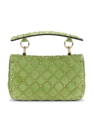 Valentino Garavani Rockstud Spike Small Shoulder Bag - Cleared Mint