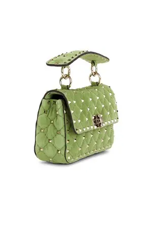 Valentino Garavani Rockstud Spike Small Shoulder Bag - Cleared Mint
