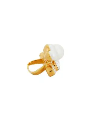 Dries Van Noten Irregular Shapes Statement Ring