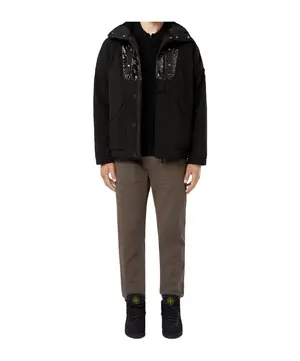 Stone Island Anti-drop Hooded Panama Jacket