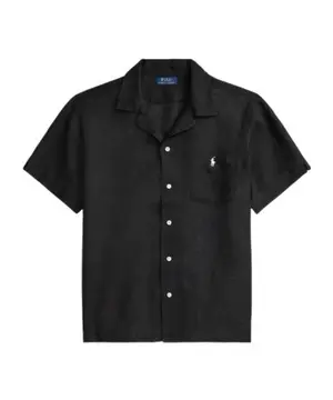 Polo Ralph Lauren Logo-embroidered Shirt - Black