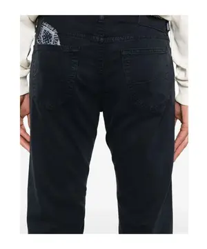 Jacob Cohen Logo Patch Pocket-detail Trousers