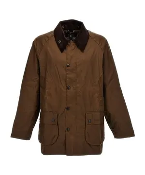 Barbour Bedale Waxed Jacket - Brown
