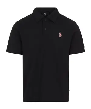 Moncler Logo Patch Polo Shirt