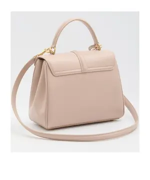 Celine Small 16 Bag In Satinated Calfskin - Pink