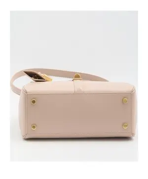 Celine Small 16 Bag In Satinated Calfskin - Pink