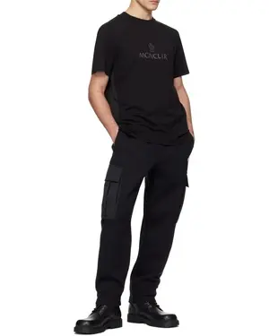Moncler Logo Printed Crewneck T-shirt