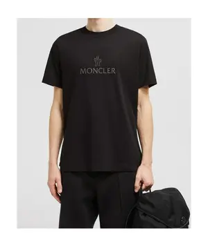 Moncler Logo Printed Crewneck T-shirt