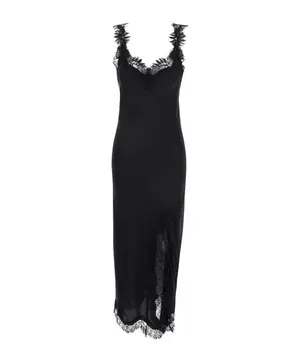 Gold Hawk Miley Lace-trimmed Long Dress