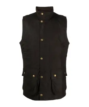 Barbour Zipper Vest - Black