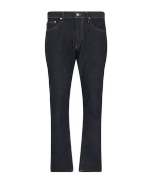 Polo Ralph Lauren Logo-patch Denim Jeans - Black
